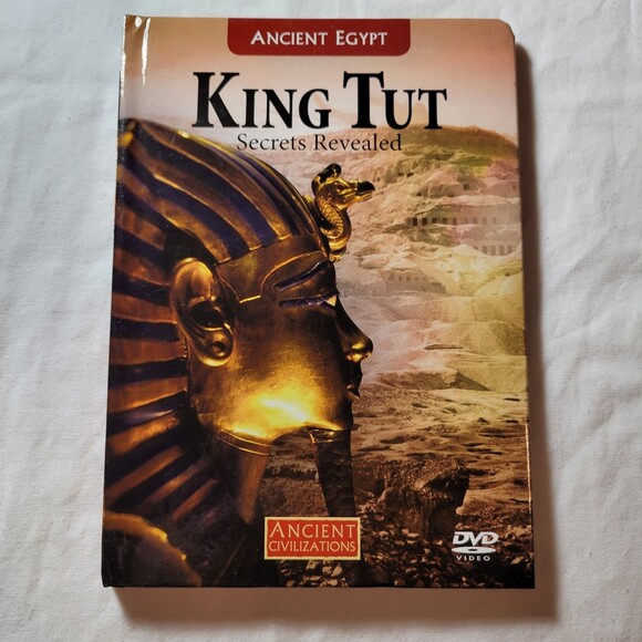 Media | Ancient Egypt King Tut Secrets Revealed Dvd With Book | Poshmark